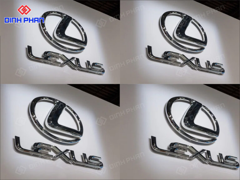 Thi Công Bảng Hiệu Showroom Oto Sang Trọng, Trọn Gói