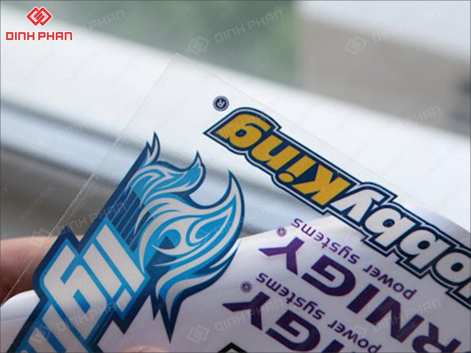 Báo Giá In UV Decal 3M, In UV Lấy Nhanh, Giá Rẻ, In Cuộn Decal