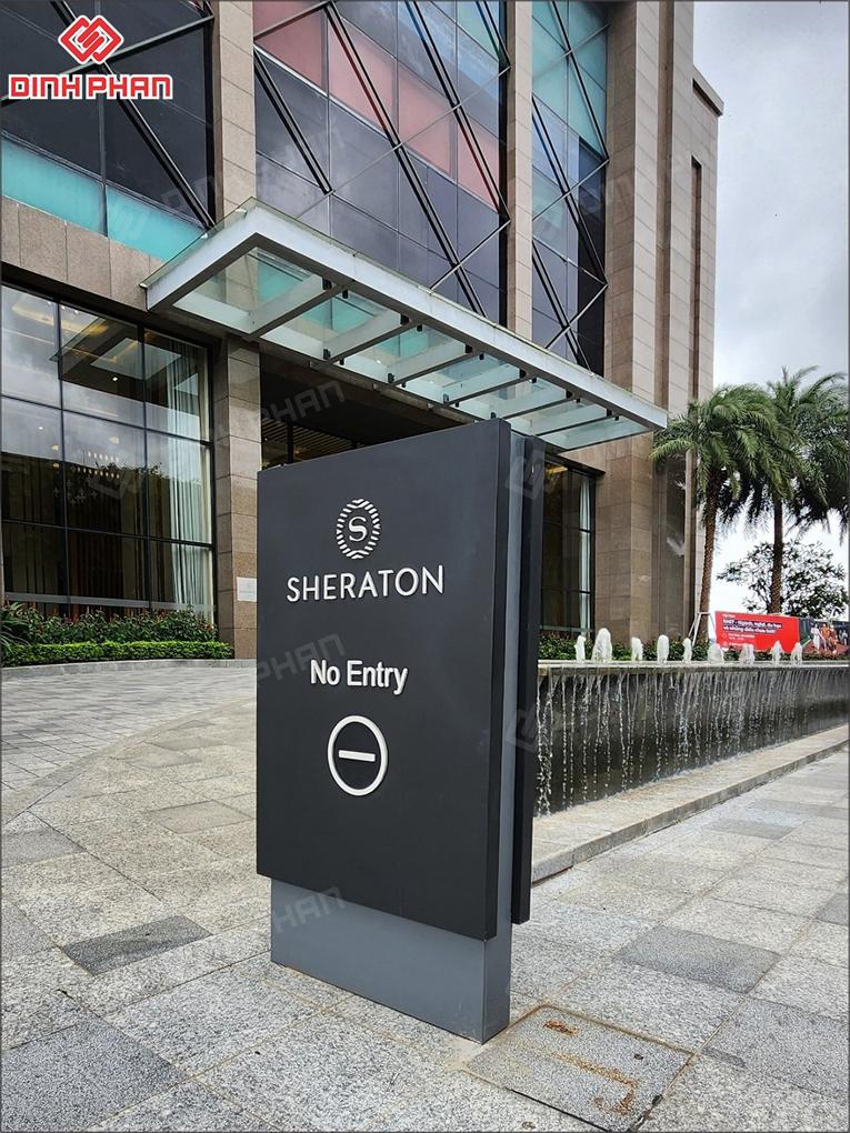 Dự án làm bảng hiệu Sheraton Cần Thơ - Khách Sạn Sheraton