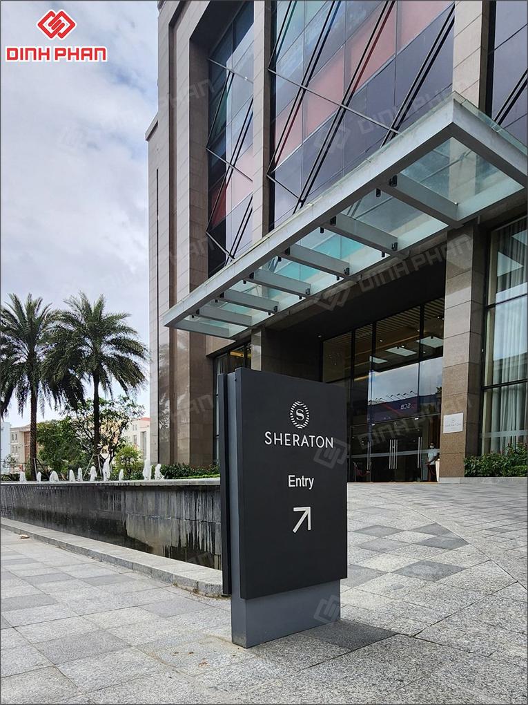 Dự án làm bảng hiệu Sheraton Cần Thơ - Khách Sạn Sheraton