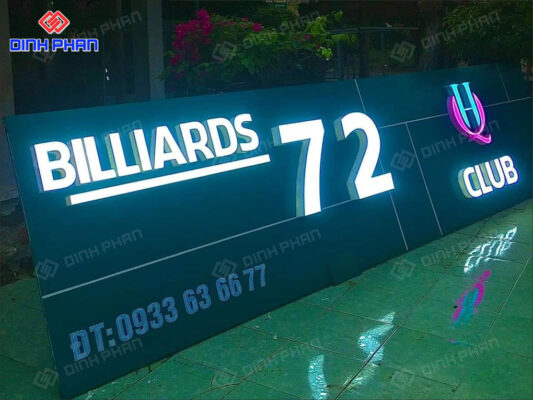 Mẫu Bảng Hiệu Bida Đẹp, Giá Rẻ