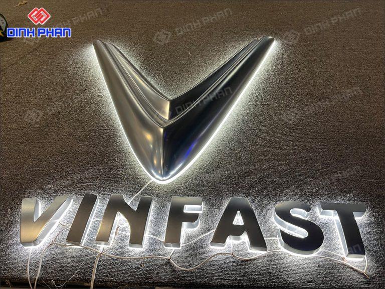 Logo Vinfast Đinh Phan Sản Xuất Đạt Tiêu Chuẩn Quốc Tế